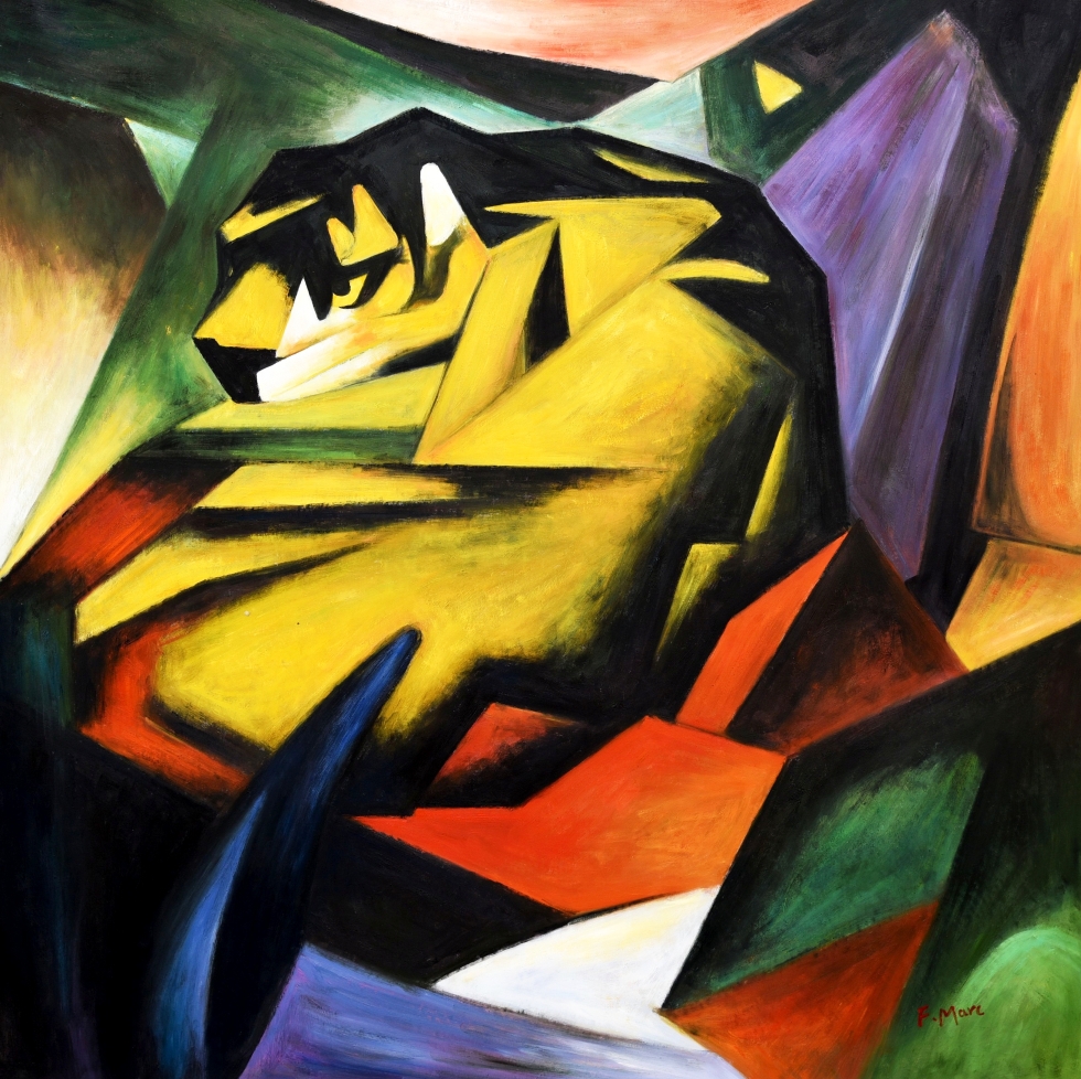 Franz Marc - Der Tiger | Kaufen auf Ricardo